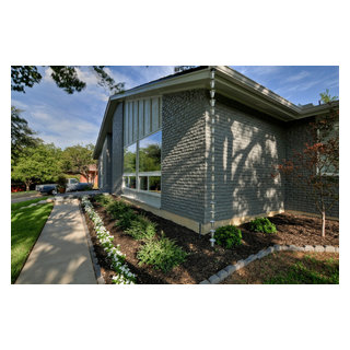 PBH Keith Heights - Midcentury - Exterior - Dallas - by PBH Design | Houzz