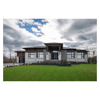 Pebble Trail Way Project - Contemporary - Exterior - Ottawa - by Studio ...