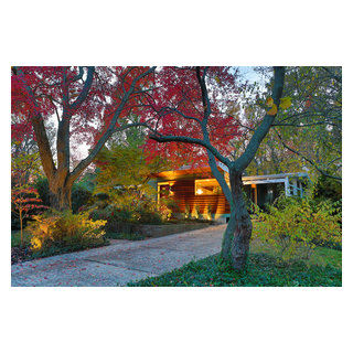 Pine Ridge MCM Addition and Whole House Remodel - Midcentury - Exterior ...