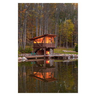Pond Pavilion - Craftsman - Exterior - Cleveland - by Peninsula ...