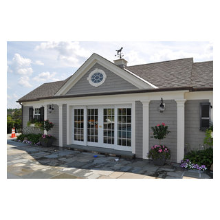Pool Cabana, Westwood, MA - Traditional - Exterior - Boston - by CWC ...