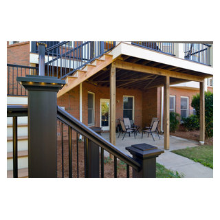 Portico & Screen Porch - Traditional - Exterior - Atlanta - by Weidmann ...