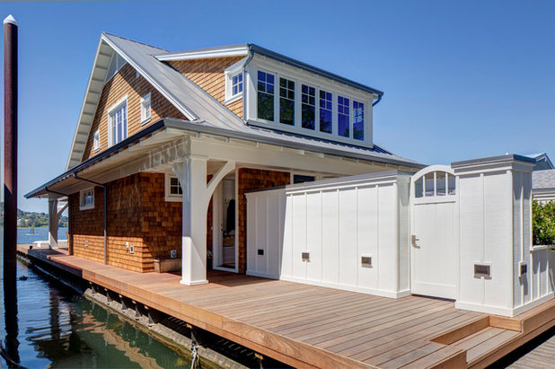 Houzz Tour: A Floating House Perfectly Suits a Sailing Couple