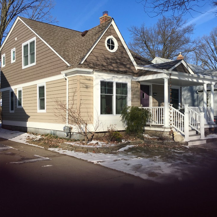 75 Beautiful Renovation Post War Bungalow Home Design Ideas & Designs ...