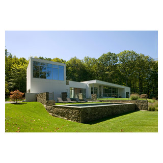 Pound Ridge House - Modern - Exterior - New York - by Ruth Gyuse ...