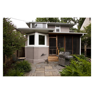 Prairie Style Addition & Kitchen - Addition - Traditional - Exterior ...