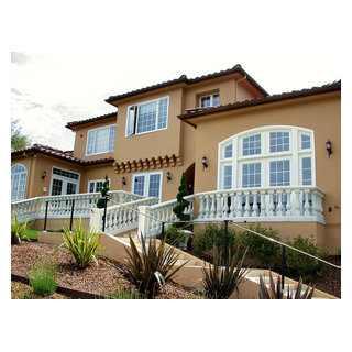 Precast Concrete Balusters & Balustrade Systems - Transitional - House ...