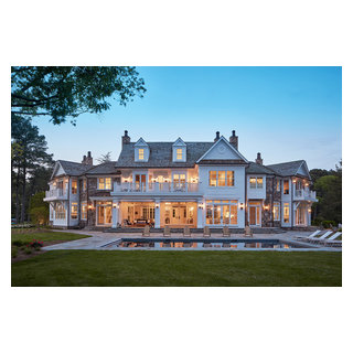Private Waterfront Residence in Oxford, MD - Beach Style - Exterior ...