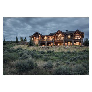 Promontory Home - Rustic - Exterior - Salt Lake City - by Artisans ...
