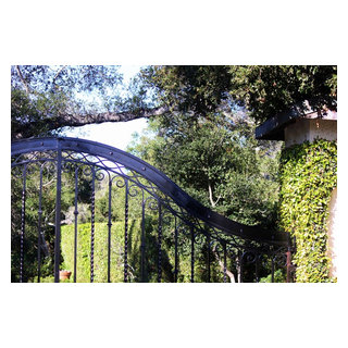 Property Gates - Mediterranean - Exterior - Santa Barbara - by Wrought ...