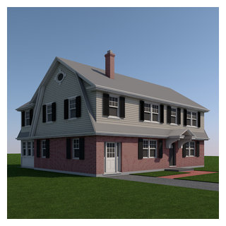 Proposed conversion to Dutch Colonial with shingle siding - Traditional ...