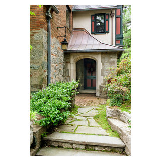 Puddingstone Residence- Exterior - Eclectic - House Exterior - Boston ...
