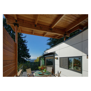 Queen Anne Tree House - Contemporary - House Exterior - Seattle - by ...