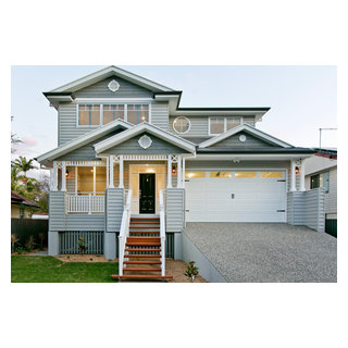 Queenslander Hamptons - Traditional - Exterior - Brisbane - by Castle ...