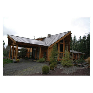 Rad Roofs - Rustic - Exterior - Seattle - by Metal Roof Specialties ...