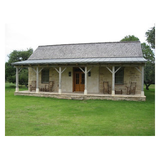 Ranch Headquarters- South Texas - Rustic - Exterior - Austin - by ...