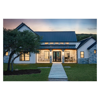 Ranch Home - Farmhouse - Exterior - Austin - by Kelley Design Group | Houzz
