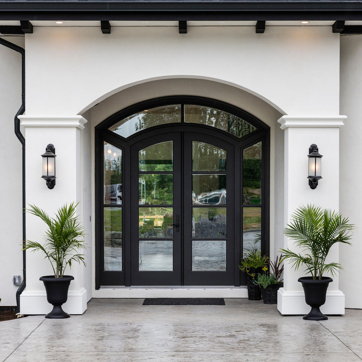 75 Most Popular 75 Beautiful White Render House Exterior Ideas and ...