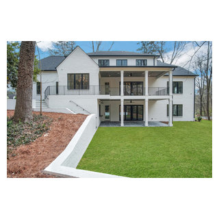 Rear Elevation - Transitional - Exterior - Atlanta - by Platinum Design ...