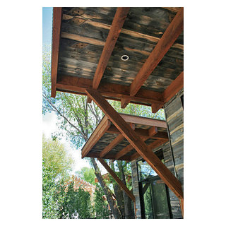 Reclaimed Wood Soffit - Modern - Exterior - Other - by CENTENNIAL WOODS ...