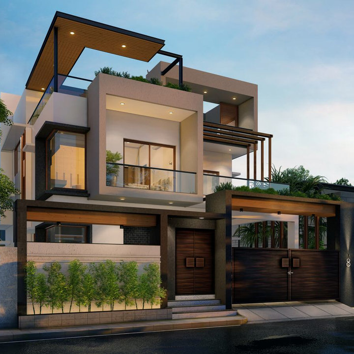 Exterior Design Ideas, Inspiration & Images - February 2023 | Houzz IN