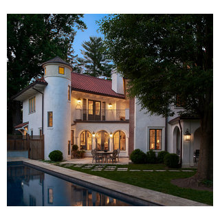 Residence - Wesley Heights, DC - Mediterranean - Exterior - DC Metro ...