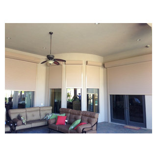 Residential Motorized Rolling Security Shutters - Modern - Exterior ...