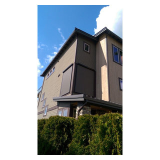 Retractable Awnings, Solar Shades & Screens - Contemporary - House ...