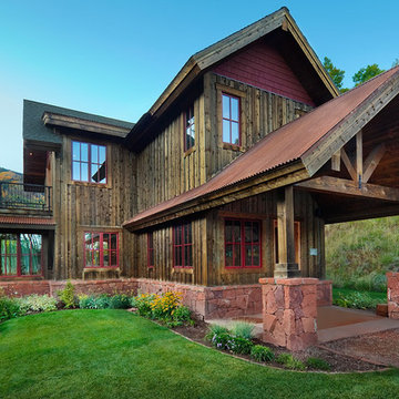 Red Metal Roof - Photos & Ideas | Houzz