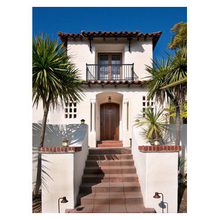 Richard Requa Historic Remodel and Addition - Mediterranean - Exterior ...