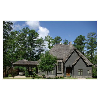 Ridge House-Custom Lake Home - Rustic - Exterior - Birmingham - by ...