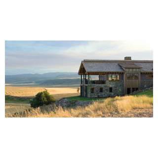 River Rim Ranch - Rustic - Exterior - Other - by Cushing Terrell | Houzz