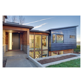 Riverside - Contemporary - Exterior - Portland - by Axiom Luxury Homes ...