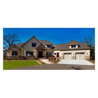 Rochester Custom Home - Rustic - Exterior - Minneapolis - by Abode ...