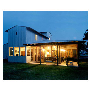 Rocking P Ranch House - Industrial - Exterior - Austin - by Ignacio ...