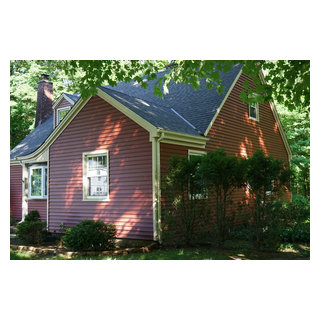 Royal Woodland Rustic Red Siding installed by Sidetex in Mount Carmel ...