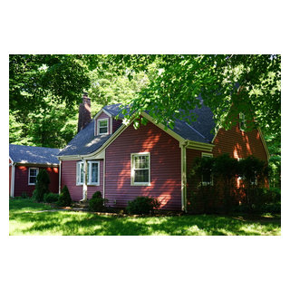 Royal Woodland Rustic Red Siding installed by Sidetex in Mount Carmel ...