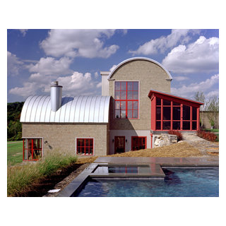 Rural Upstate Compound - Contemporary - Exterior - New York - by ...