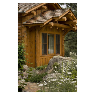 Rustic Elegance - Log Siding & Timber Home - Rustic - Exterior - Other ...