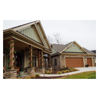 Rustic Home with Modern Elements - Craftsman - Exterior - Raleigh - by ...