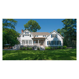 Rye Colonial - Traditional - Exterior - New York - by Michael Smith ...