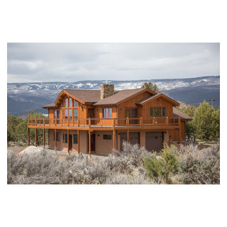 Sage Mountain House - Rustic - Exterior - Denver - by Cristee-Meade ...