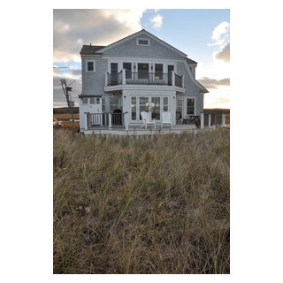 Salt Marsh Road Home - Beach Style - Exterior - Boston - by Casabella ...