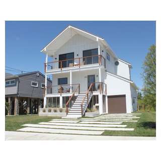 Sandy House Exterior - Coastal - House Exterior - Philadelphia - by ...