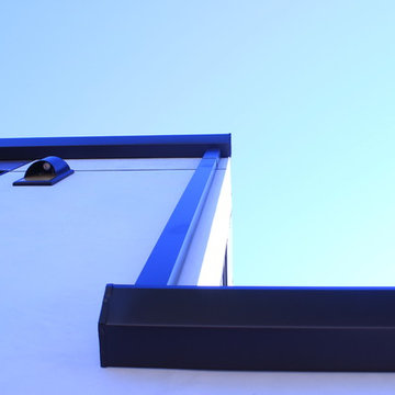 Modern Shapes Rain Gutters Midcentury - Photos & Ideas | Houzz