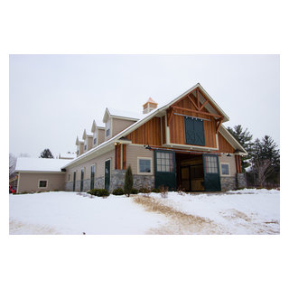 Saratoga Horse Barn - Country - House Exterior - Boston - by Legacy ...