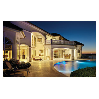 Sater Design Collection's 6962 "Padova" Home Plan - Mediterranean ...