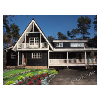 Scandinavian style timber house - Scandinavian - Exterior - Amsterdam ...