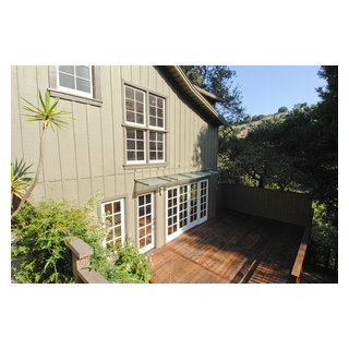 minimalist modern whole house remodel of a traditional cottage in ...