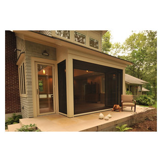 Screened Porch mode - Passive Solar Addition - Transitional - Exterior ...